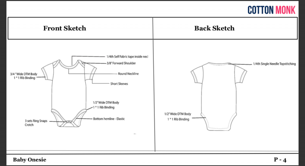 Tech Pack in Clothing Manufacturing - Cotton Monk